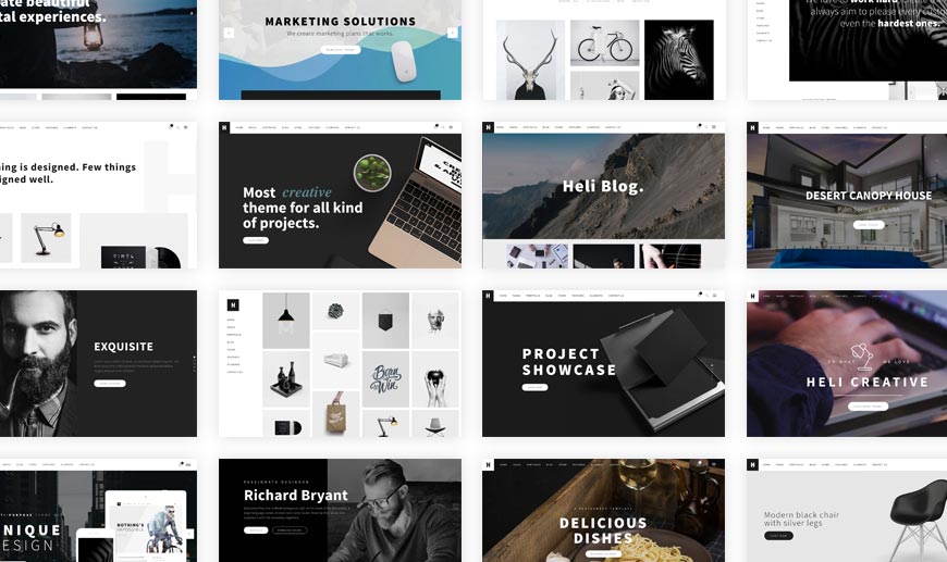 35+ Homepage Demos – On The Hard